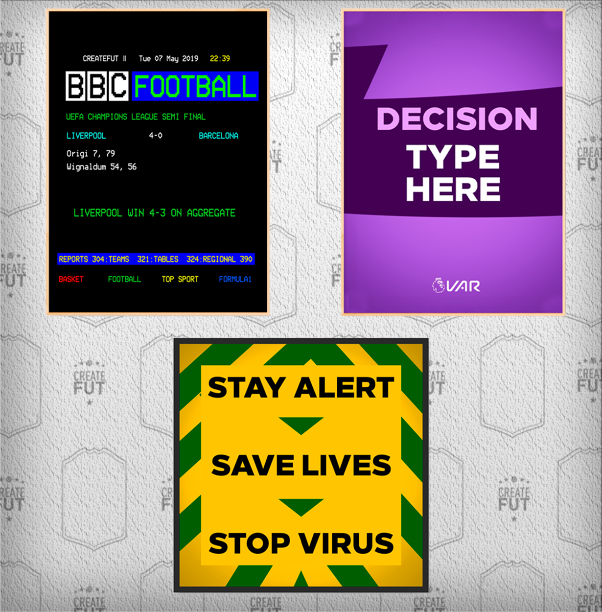 Custom FIFA cards – CreateFUT custom FIFA ultimate team cards